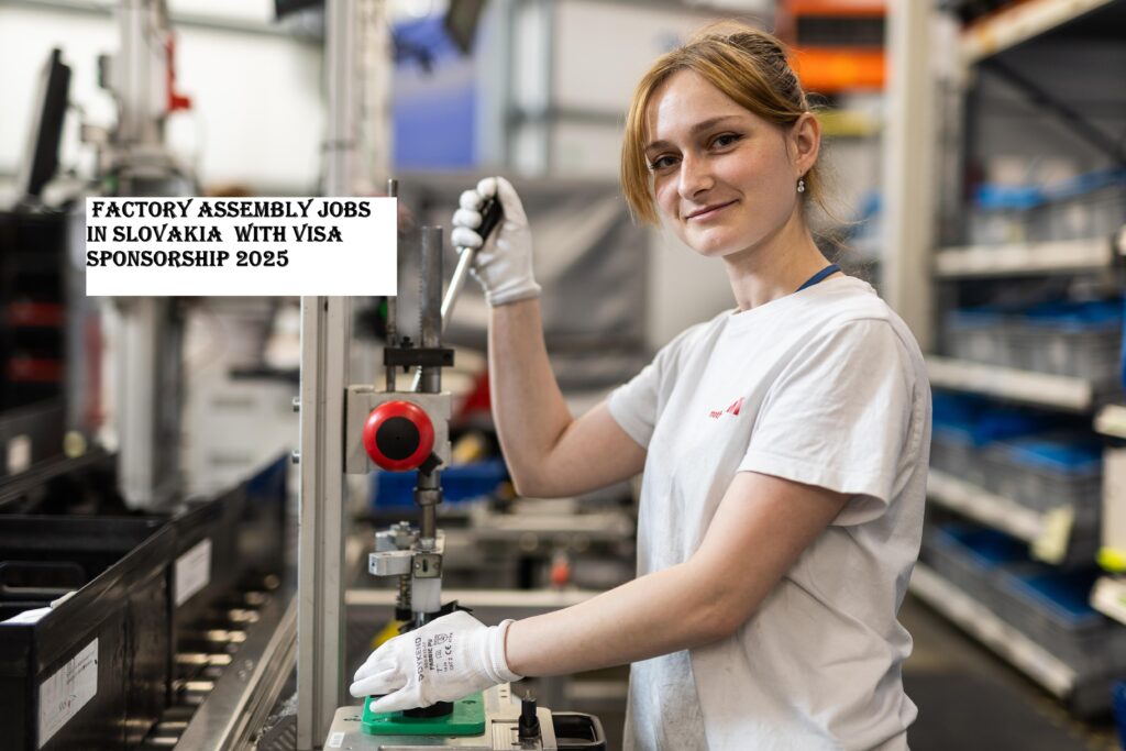Factory Assembly Jobs in Slovakia with Visa Sponsorship 2025 (€20,000–€ ...